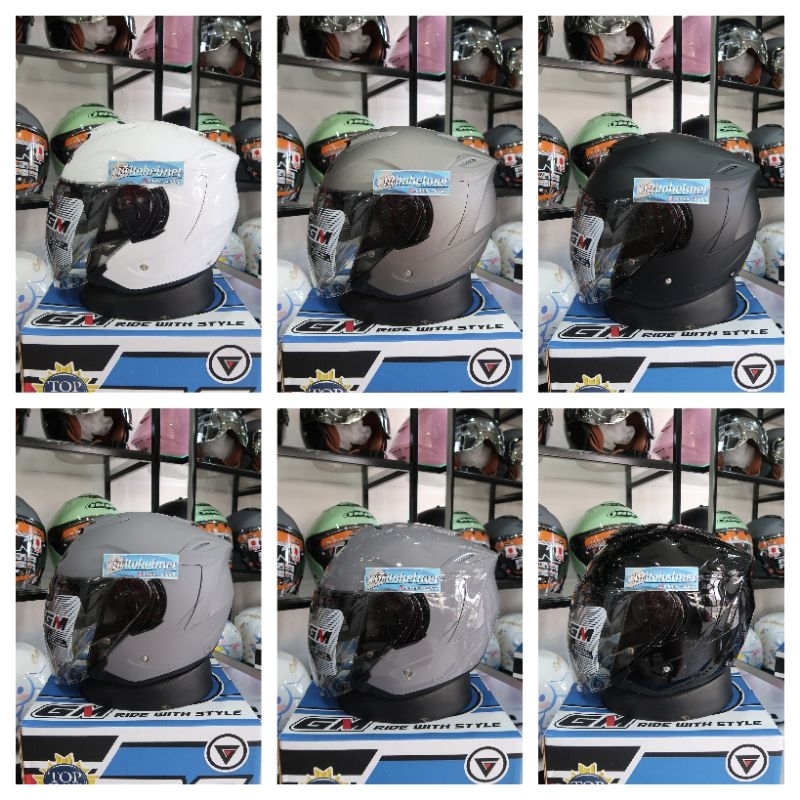 Jual GM Fury 2Visor All Varian | Shopee Indonesia