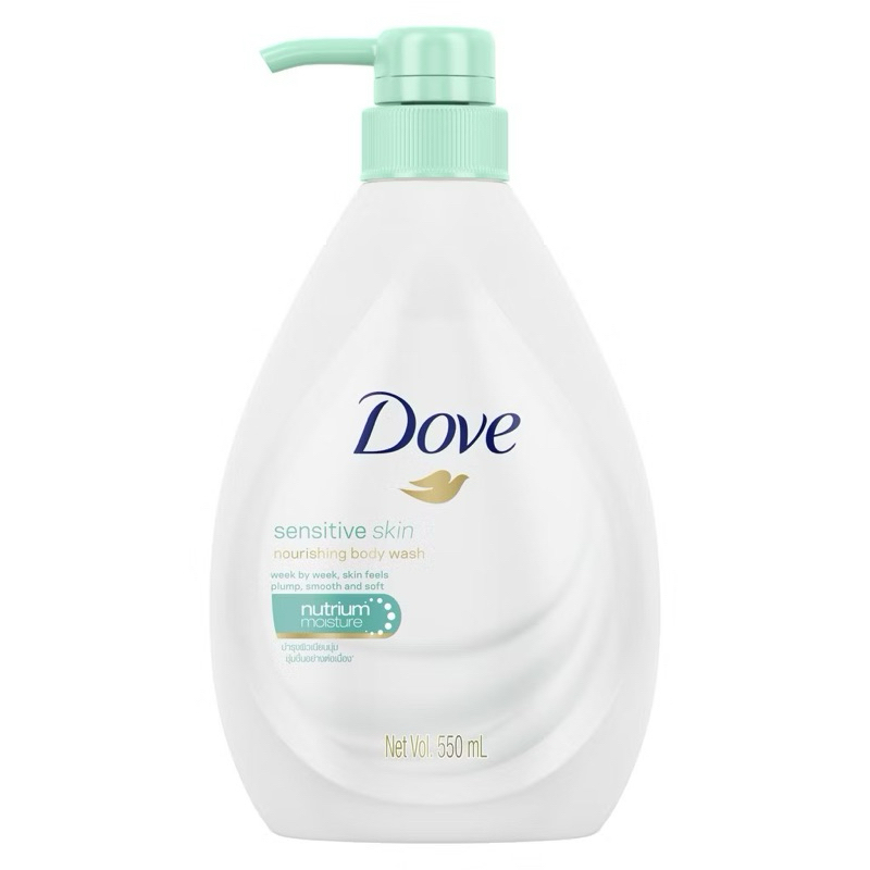 Jual Dove Sabun Mandi Cair SENSITIVE SKIN Nourishing botol pump Body ...