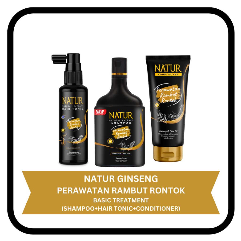 Jual Natur Hair Fall Treatment Paket Perawatan untuk Rambut Rontok Anti ...