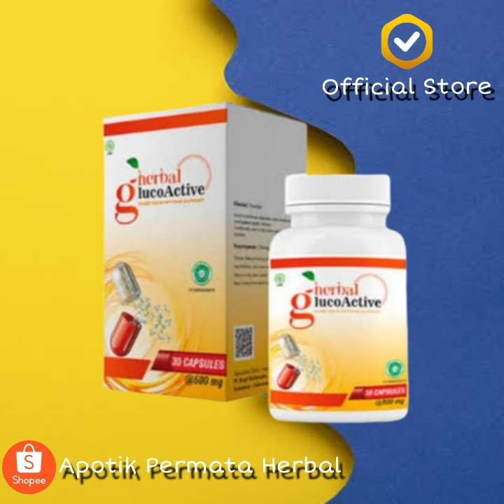 Jual GLUCOACTIVE OBAT DIABETES KENCING MANIS PANKREAS INSULIN 30 KAPSUL ...
