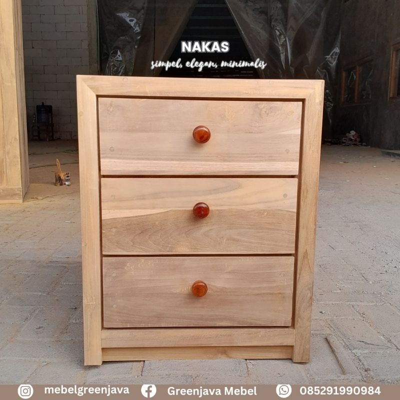 Jual Nakas Meja | Nakas Minimalis Kayu Jati | Nakas Retro | Nakas ...