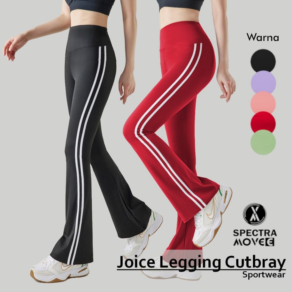 Jual Legging cutbray JOICE celana olahraga wanita senam gym legging lis zumba yoga aerobic ...