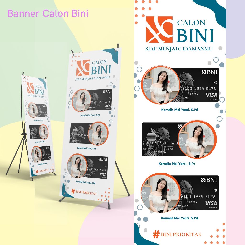 Jual CETAK BANNER WISUDA CALON BINI [X-BANNER UKURAN 160x60] | Shopee ...