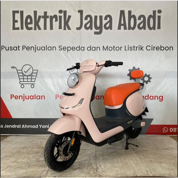 Jual Cover jok motor listrik uwinfly T80 model POLOS / sarung jok molis ...