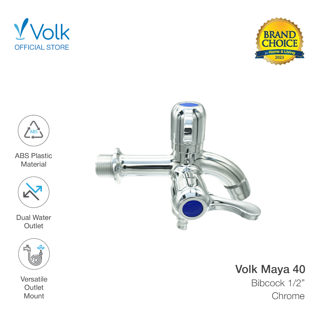 Jual VOLK MAYA-40 KRAN CABANG PLASTIK | Shopee Indonesia