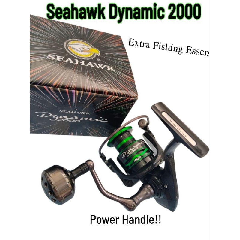 Jual REEL SEAHAWK DYNAMIC 2000 3000 5000 POWER HANDLE | Shopee Indonesia