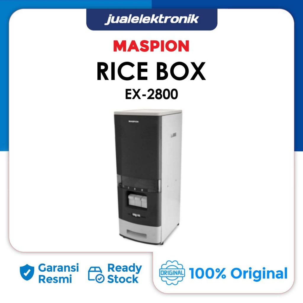 Jual Maspion EX-2800 EX2800– Rice Box 28 Kg Full Box Tempat Penyimpanan ...