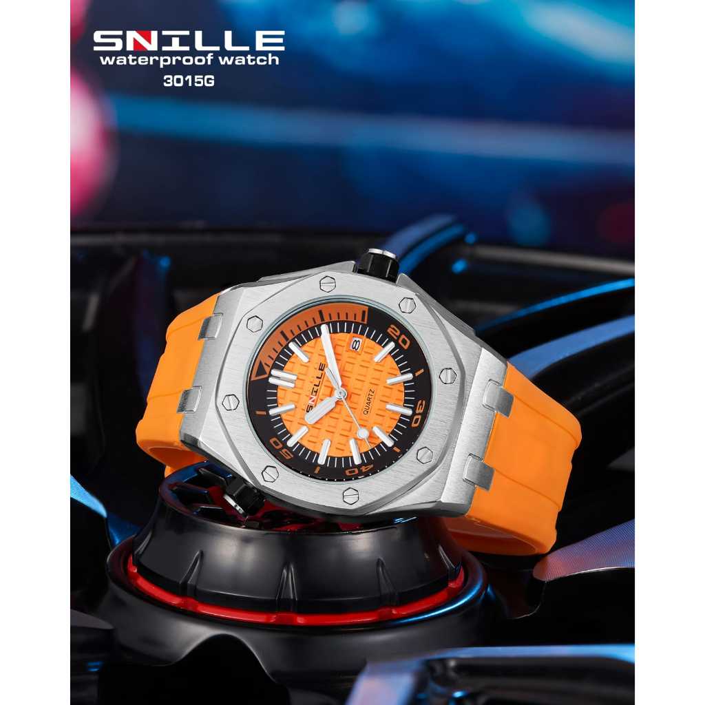 Jual Jam Tangan Pria SNILLE AP watch Original N3015G water resist (Bisa ...