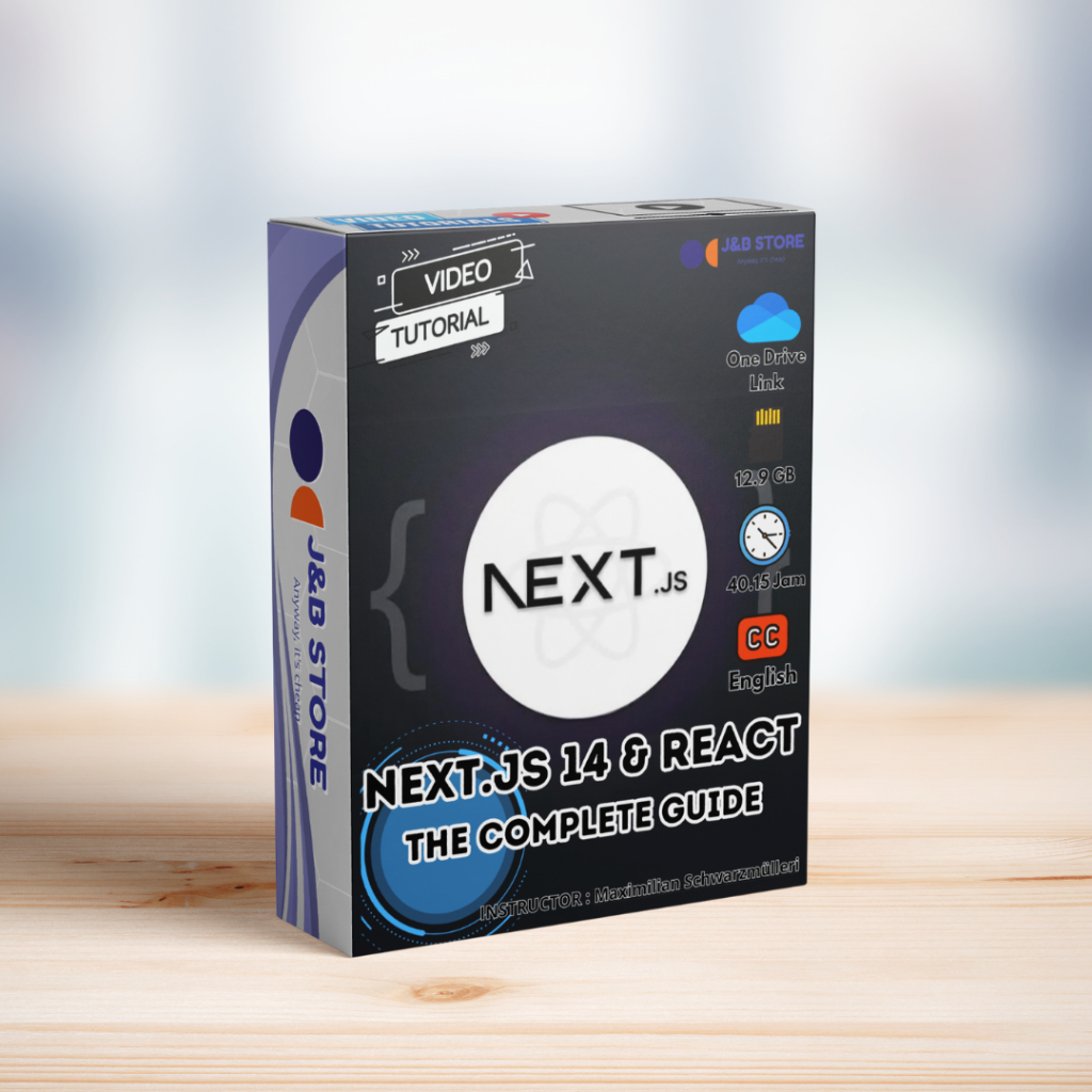 Jual Video Tutorial NEXT.JS = Next.js 14 & React - The Complete Guide | Shopee Indonesia