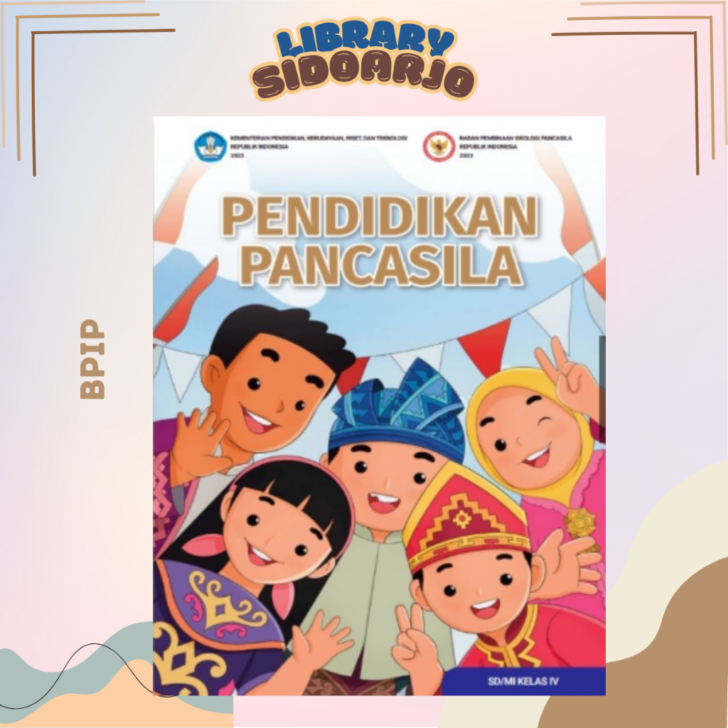 Jual Buku Paket Siswa Pendidikan Pancasila - PKN Kelas 4 SD/MI - BPIP KURIKULUM MERDEKA | Shopee ...