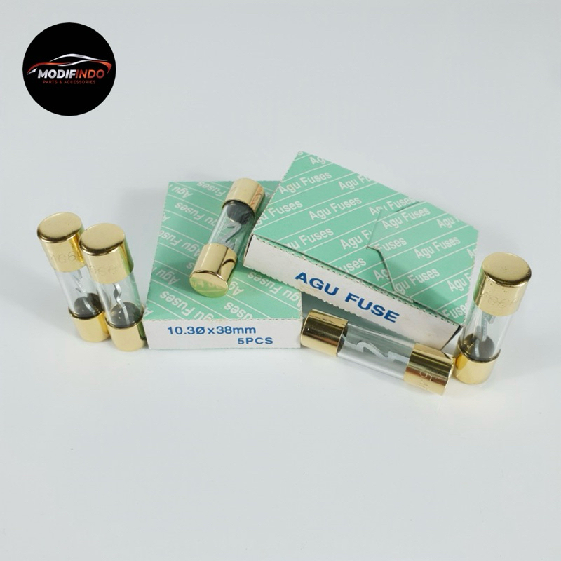 Jual Sikring Fuse Audio Mobil Tabung Refill Kaca Model Botol 60A ...