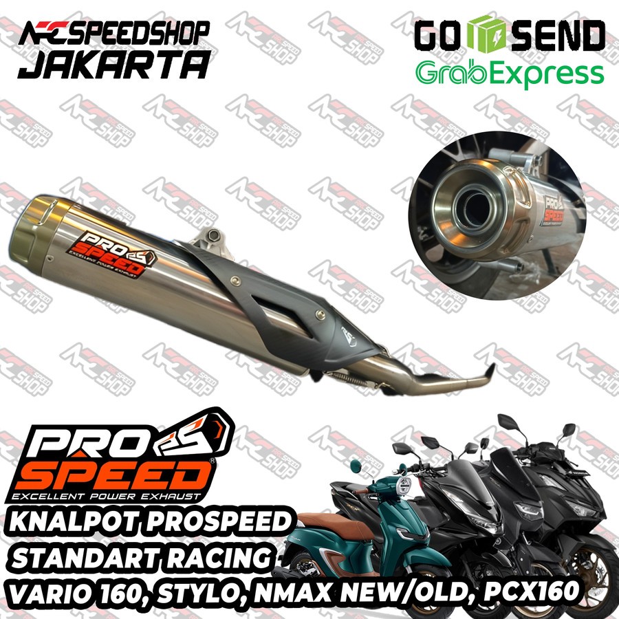 Jual Kenalpot Knalpot Exhaust Prospeed Standar Racing NMAX OLD NMAX NEW NMAX TRUBO NEO NEO S ...