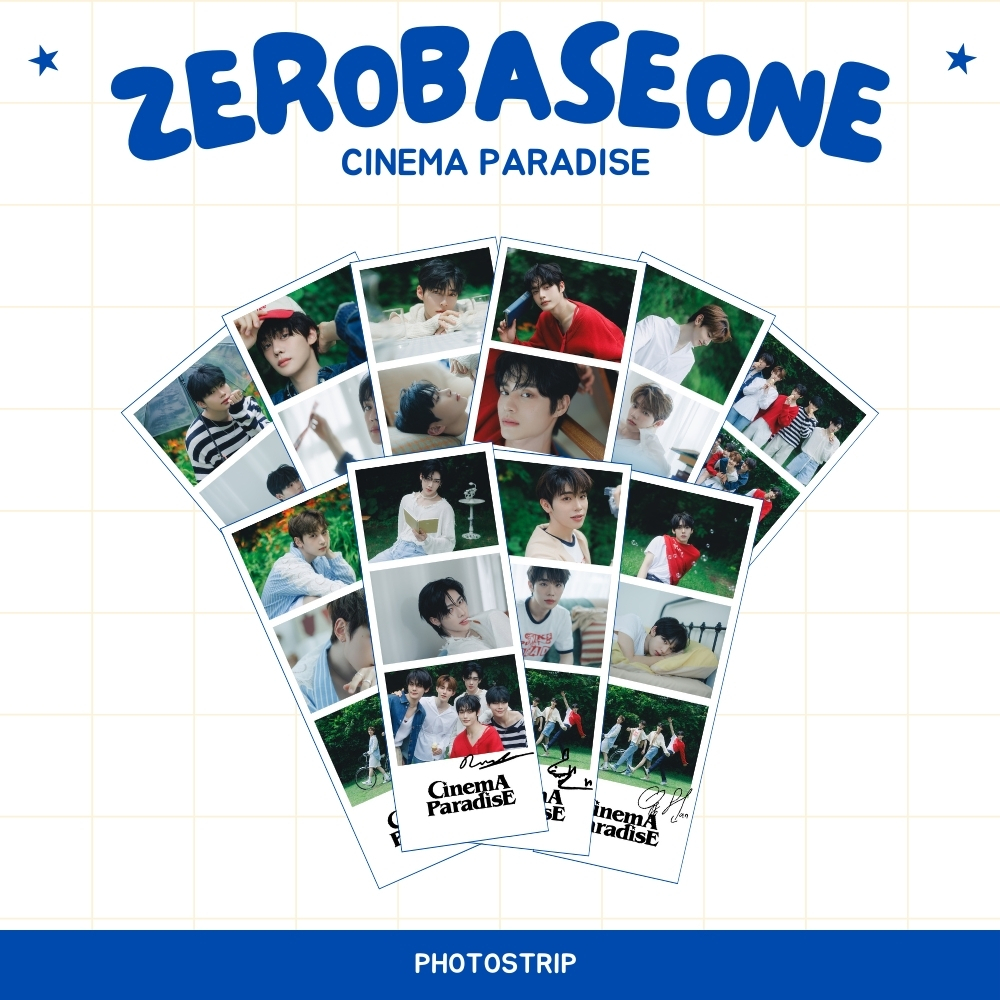 Jual PHOTO STRIP ZB1 CINEMA PARADISE & YOU HAD ME AT HELLO ZEROBASEONE (HARGA 1 PCS + LAMINASI ...