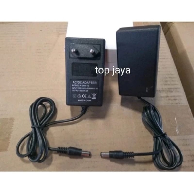 Jual Adaptor Adapter 2A 12V charger Camera Kamera Cam CCTV 12 Volt 2 ...