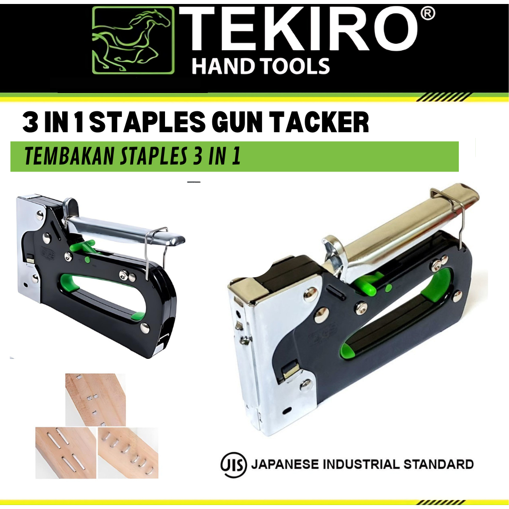 Jual Staples Tembak TEKIRO 3 in 1 / Staple Gun Tacker 6 - 14 mm ...