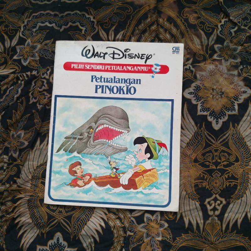 Jual disney pilih sendiri petualanganmu petualangan PINOKIO | Shopee Indonesia