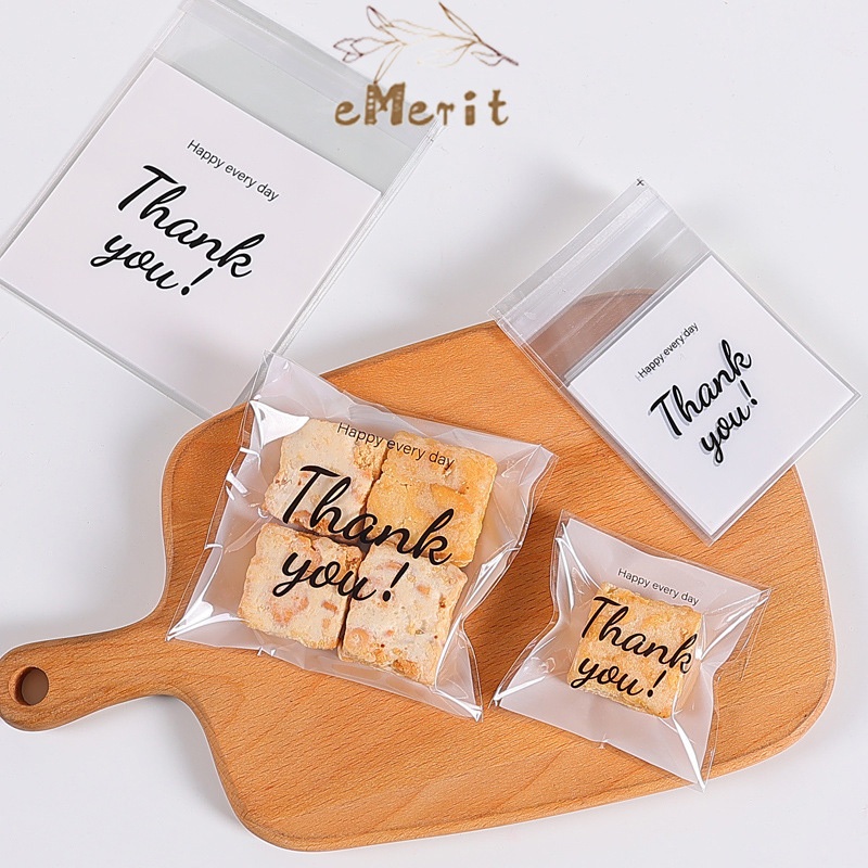 Jual 100pcs PLASTIK COOKIES 7x7 dan 10x10 OPP UNYU PLASTIK BUNGKUS ...