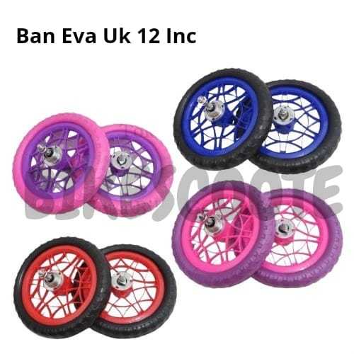 Jual Ban Velg Sepeda Anak Roda Mati Uk 12inc / Ban Mati / Ban Sepeda ...