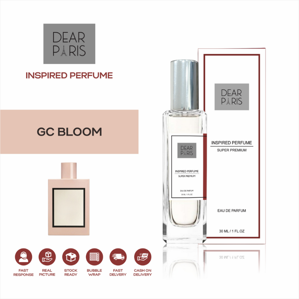 Jual DEAR PARIS Gc Bloom Inspired Perfume 30 ML Parfum Wanita EDP Super ...