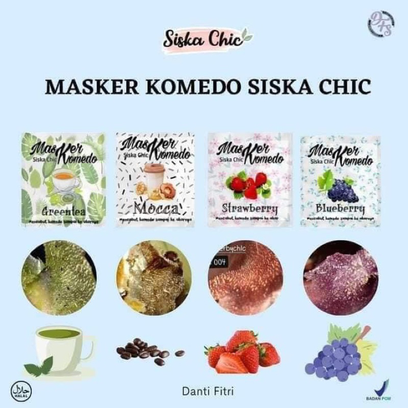 Jual Masker Komedo Viral by Sisca chic (BPOM) | Shopee Indonesia