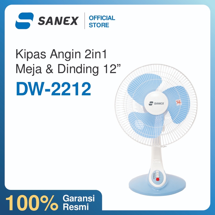 Jual SANEX Kipas Angin Meja 12 Inch DW-2212 | Shopee Indonesia