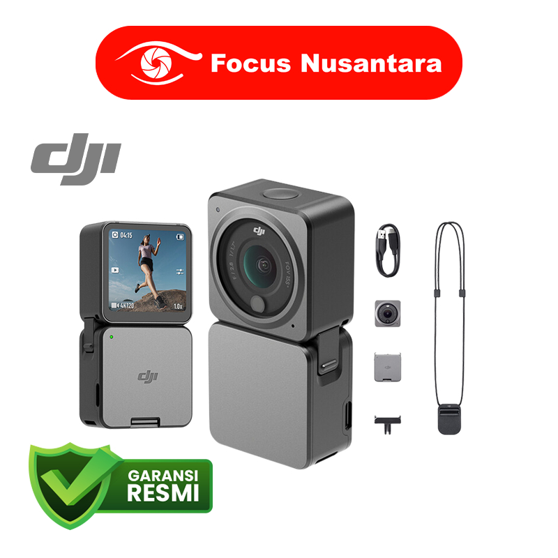 Jual DJI Action 2 Dual-Screen Combo Action Camera GARANSI RESMI ...