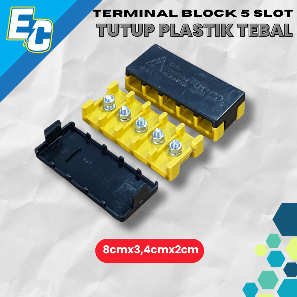 Jual TERMINAL BLOK SLOT KABEL BLDC TO CONTROLLER EBIKE/EMOTOR/ECAR7 ...