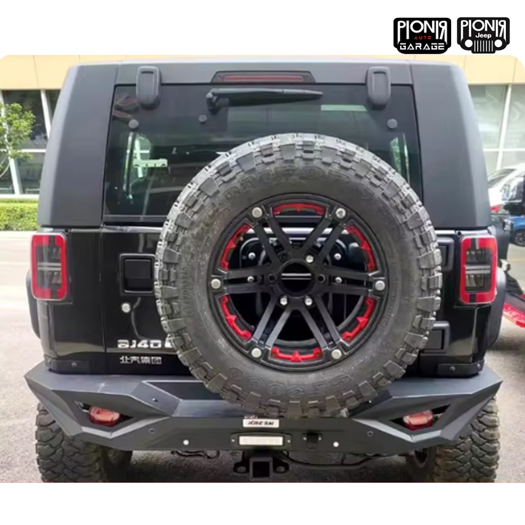 Jual Bumper BAIC BJ40 Plus Wolf Totem Bahan Baja High Quality - Set ...