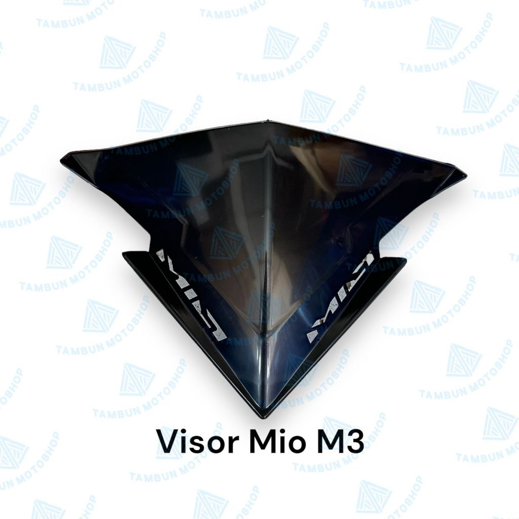 Jual Visor Mio M3 Hitam Windshield Yamaha Mio Z 125 Mio M3 Free Double ...