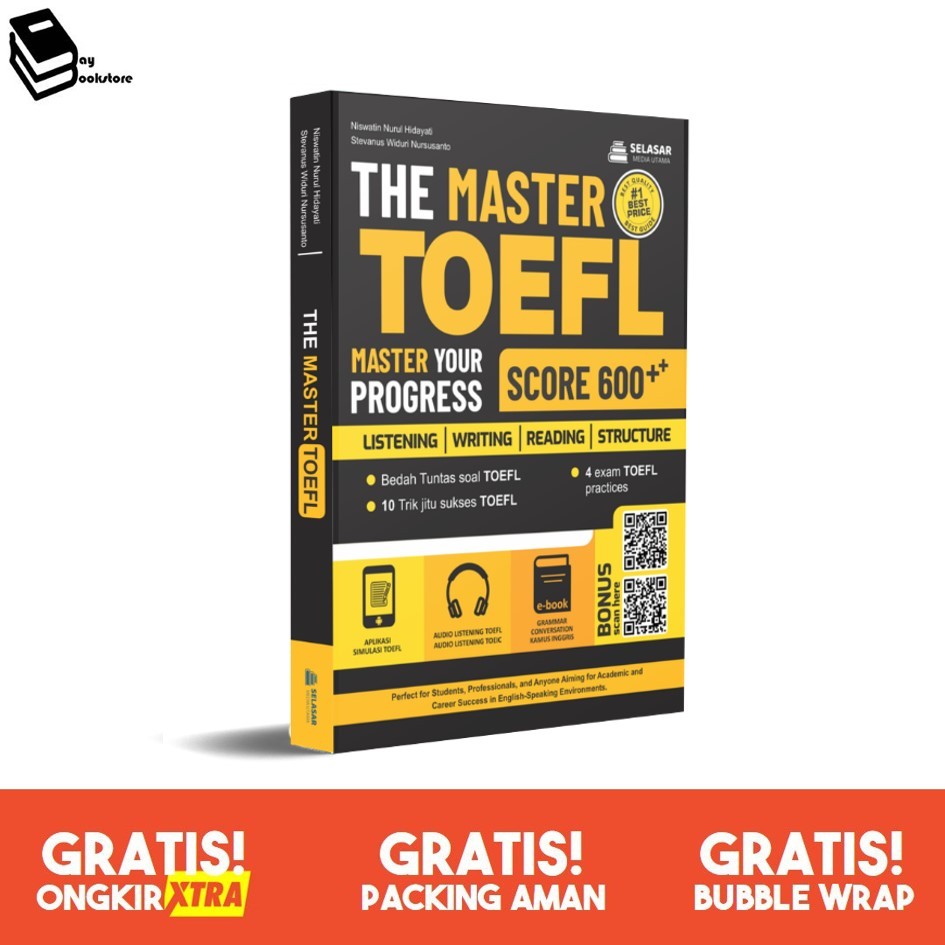 Jual Buku The Master TOEFL Score 600++ | Shopee Indonesia