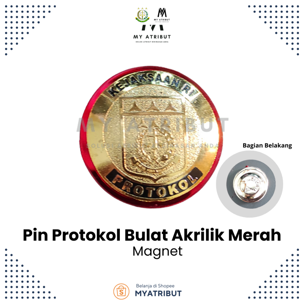 Jual Pin Protokol Kejaksaan RI | Shopee Indonesia