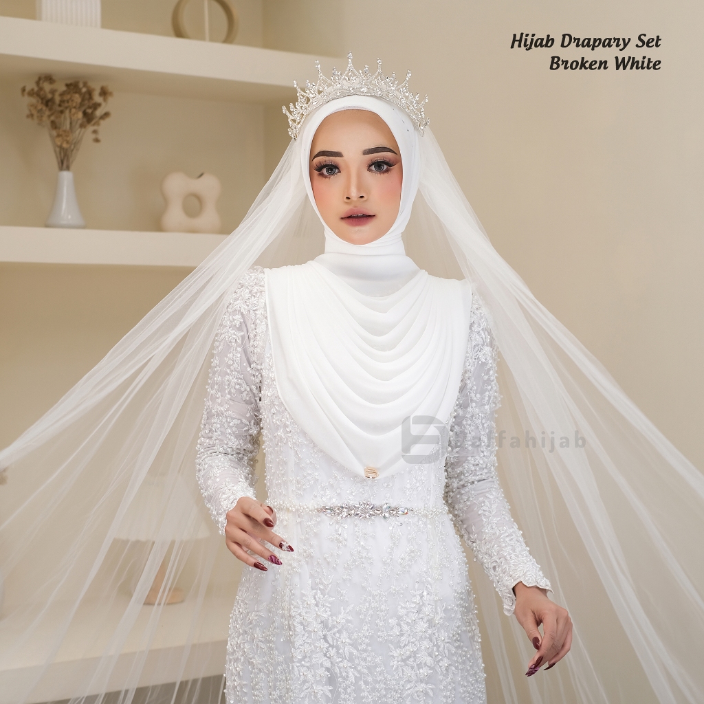 Jual Drapery instan hijab set malaysia by daffahijab | Shopee Indonesia