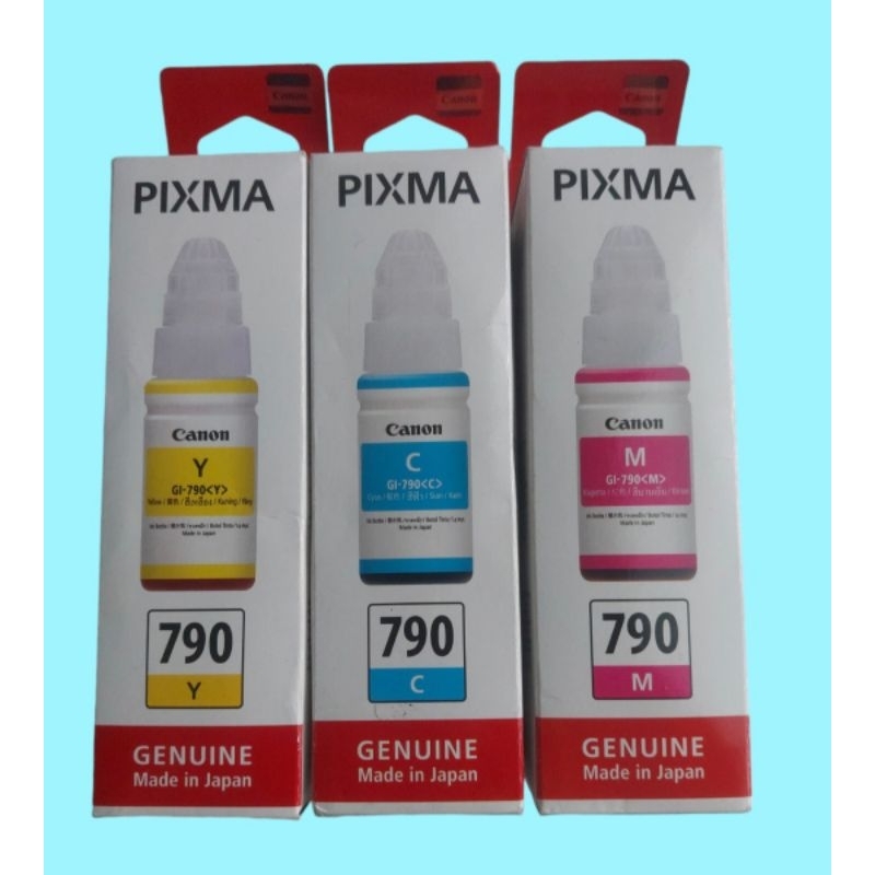 Jual Tinta Canon PIXMA GL-790 Original untuk Printer G1000 G1010 G2000 ...