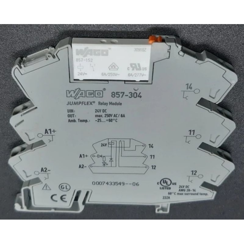 Jual Wago Relay Slim 857-152 24Vdc + Socket Wago 857-304 24Vdc New Ori ...