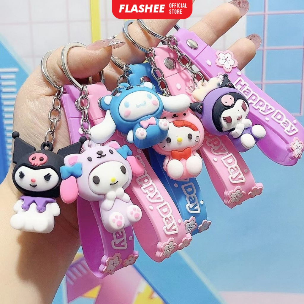 Jual Flashee Gantungan Kunci Karakter Lucu Keychain Gantungan Tas Lucu ...