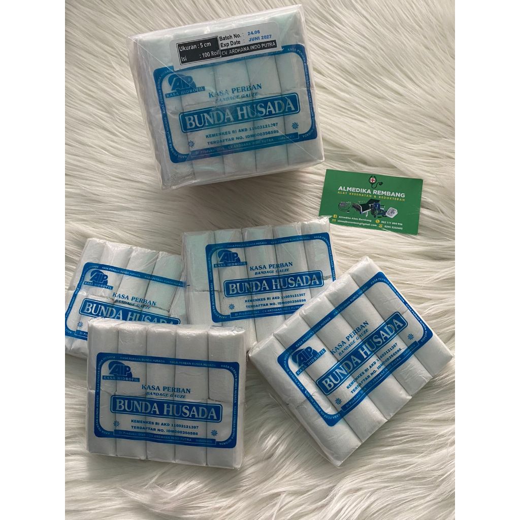 Jual Kasa Gulung Bunda Husada 5cm ball/10pack (PER BALL) | Shopee Indonesia