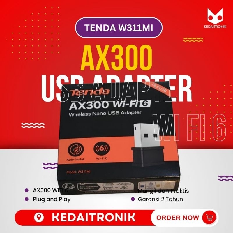 Jual NEW TENDA W311MI NANO RECEIVER USB Wifi Dongle Adapter MINI ...