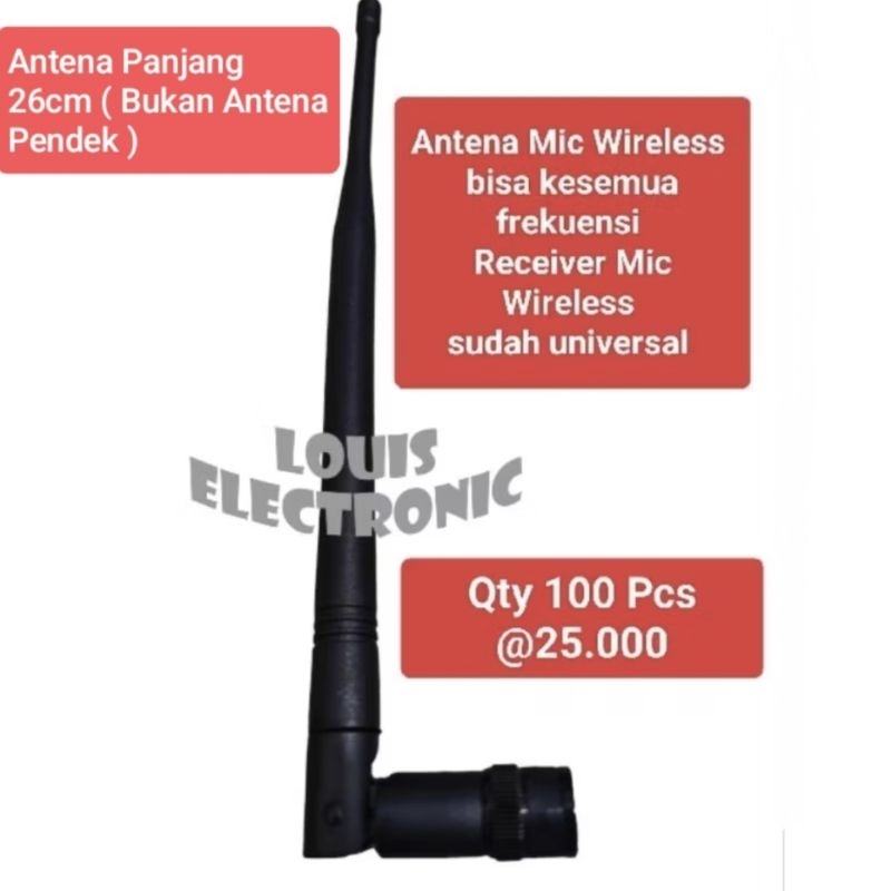 Jual Antena Mic Microphone Wireless UHF VHF ORI High Quality Semua ...