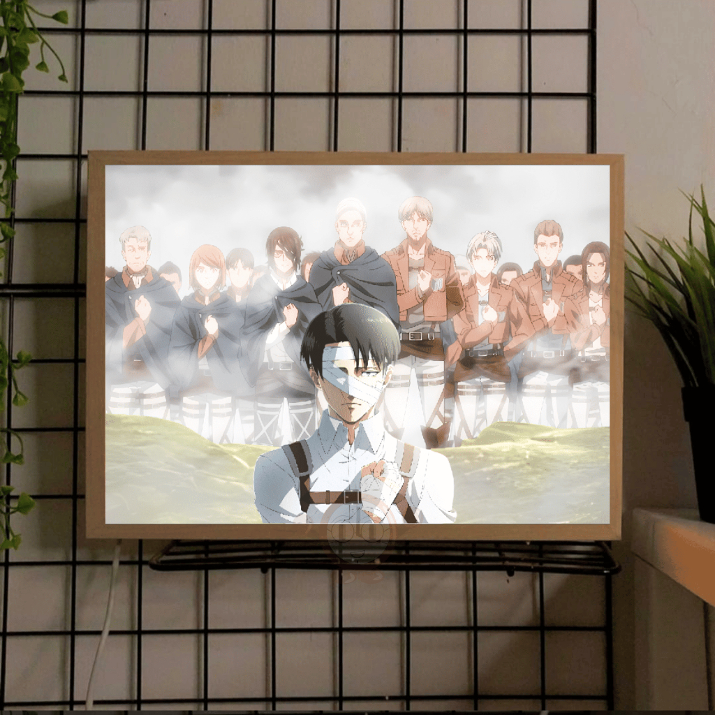 Jual [BISA CUSTOM] Desain Anime Attack On Titan ( AOT ) Light Painting ...