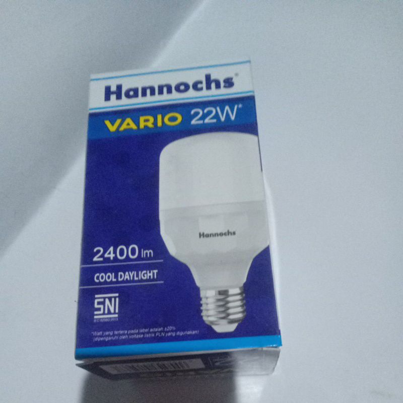 Jual lampu LED hanoc Vario 6w/12w/18w/22w/30w/32w/40w Bohlam kapsul led ...