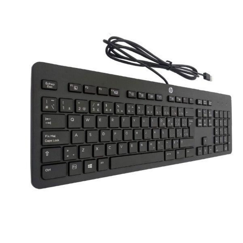 Jual keyboard slim merek hp dan dell kelik kelik tombol lembut tanpa ...