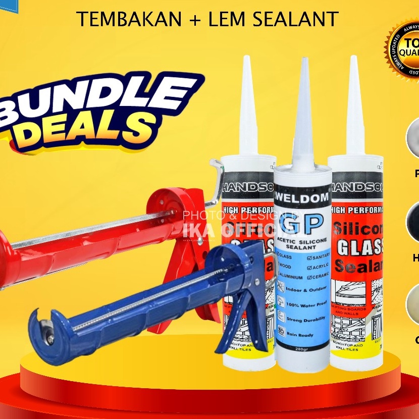 Jual KI3 Paket Tembakan kaleng tebal Lem Sealant dengan Perekat sealant ...