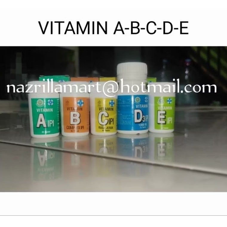 Jual VITAMIN A B C D E / Peninggi badan anak / Suplemen makanan / b ...