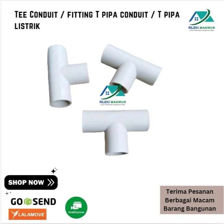 Jual Tee Conduit / fitting T pipa conduit / T pipa listrik | Shopee ...