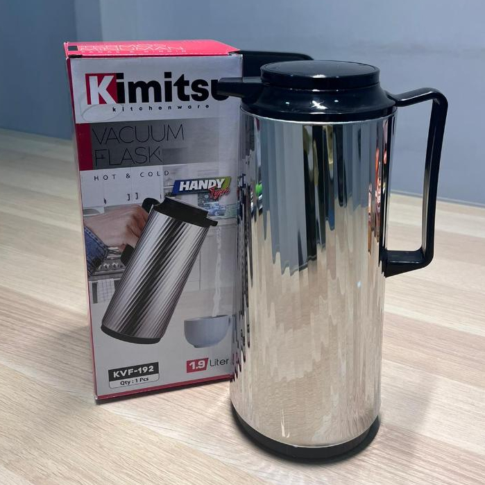 Jual Termos Air Panas Dingin Stainless Steel 1,9 liter Kimitsu | Shopee ...