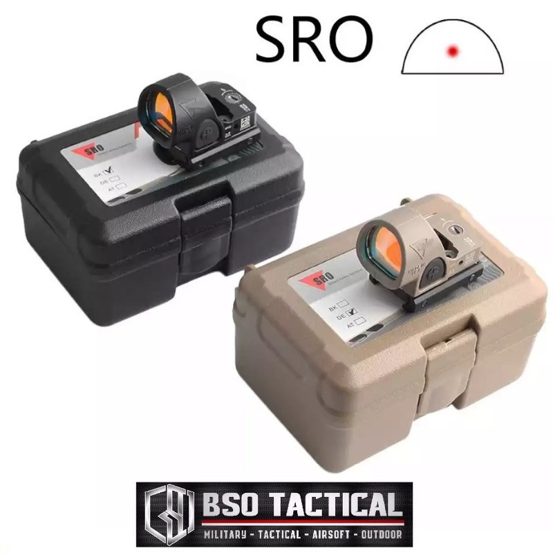 Jual Holosight Mini RMR Trijicon Style SRO Red Dot Reflex Sight with ...