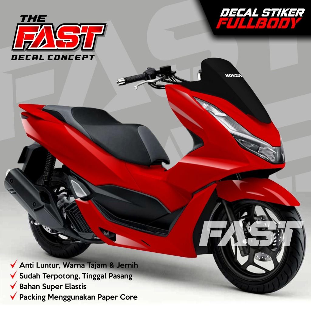 Jual Stiker honda pcx160 polosan variasi full body - Terbaru decal ...