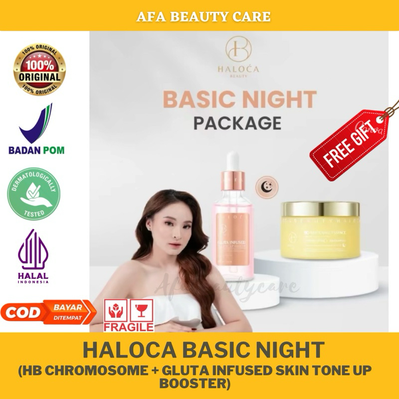 Jual HALOCA FORMULASI BARU PAKET BASIC HB CHROMOSOME + GLUTA INFUSED ...