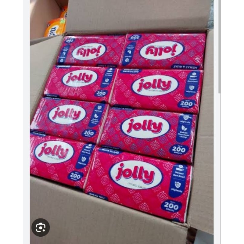 Jual Tisu jolly | Tisu Wajah | tisu tebal 250 Lembar| 200 Lembar ...