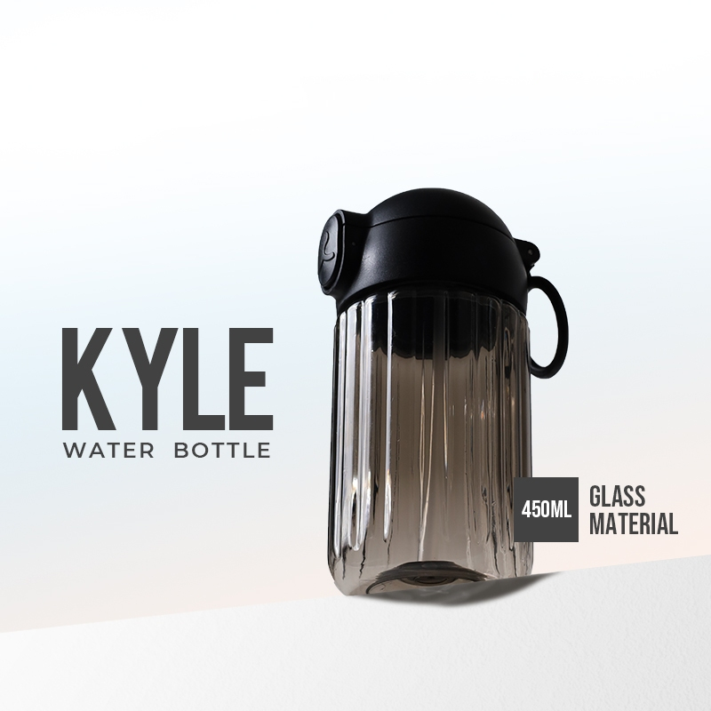 Jual REPO Botol Air Minum Kyle Kecil Botol Minum Kaca Bening Mini Botol ...